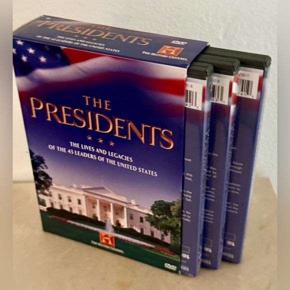 The History Channel | Media | 3 Dvds Box Set The Presidents From The ...